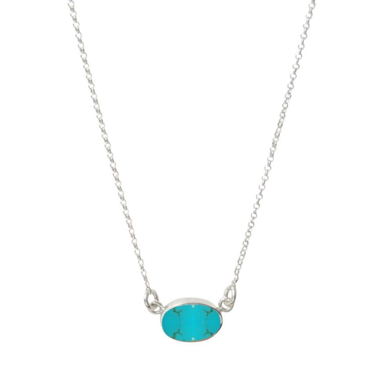 Stylish Single Stone Modern Choker Pendant - ASD Jewellers