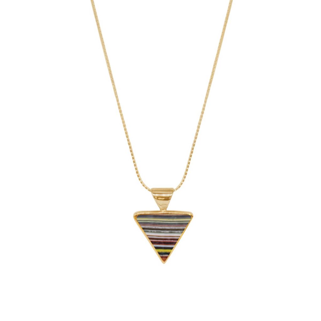 Delightful 16mm Triangular Pendant - ASD Jewellers