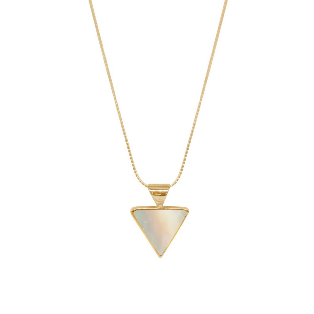 Delightful 16mm Triangular Pendant - ASD Jewellers